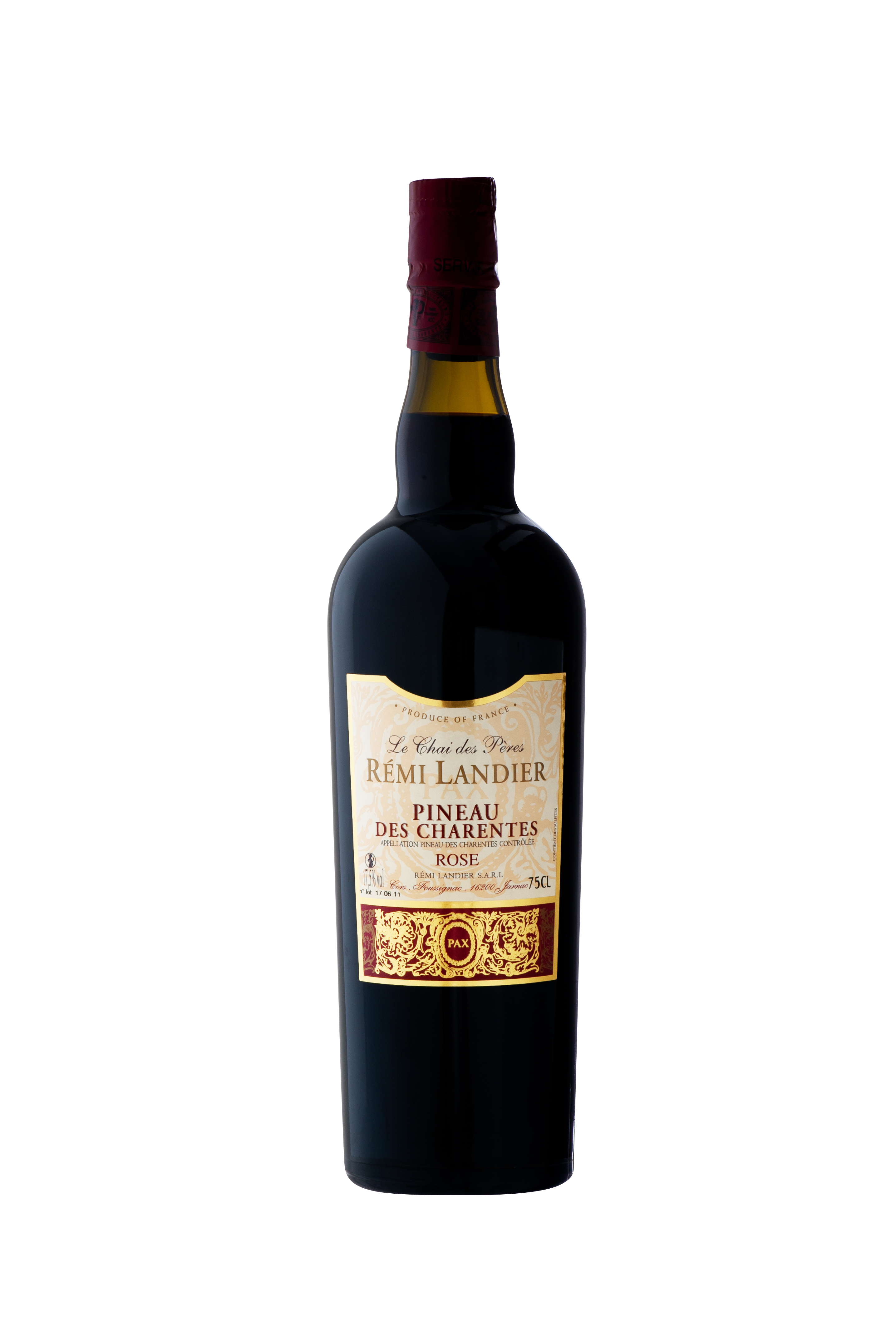 remi-landier-pineau-rose-bouteille – Cognac Remi Landier